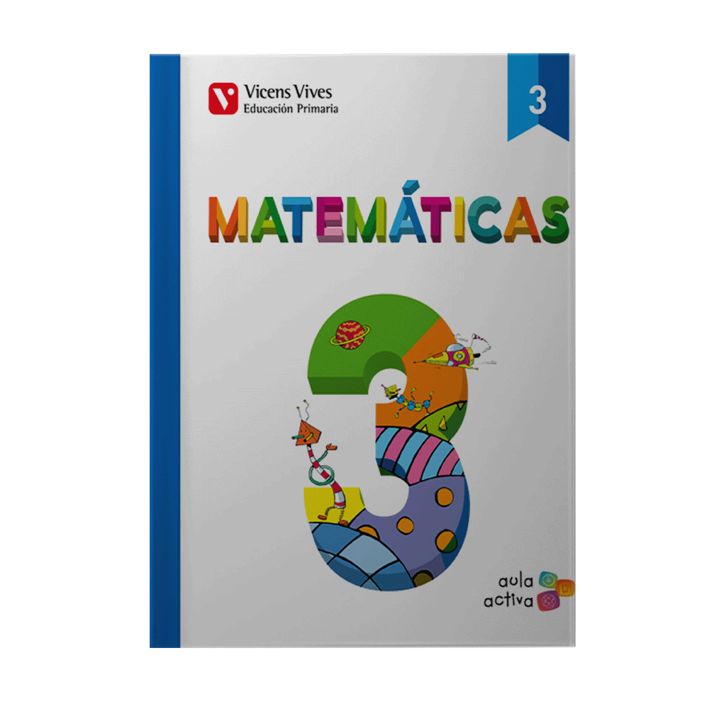 MATEMATICAS 3 LIBRO 1, 2 Y 3 AULA ACTIVA | Piedrasanta